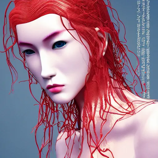 zoomed out shot of a Vass Roland cover art body art | Stable Diffusion ...