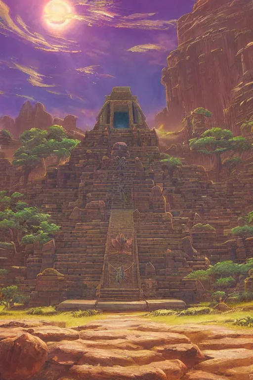 zelda botw, epic forgotten temple, art by tim | Stable Diffusion | OpenArt