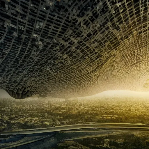 8 k photograph from a strange alien city, organic | Stable Diffusion ...