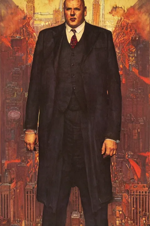 full length portrait of huge martin austin ruane as | Stable Diffusion ...