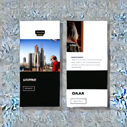 instagram post frame template, flat design | Stable Diffusion