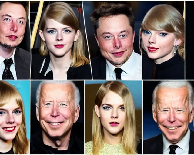 A portrait photo of Elon Musk teams up with emma | Stable Diffusion ...