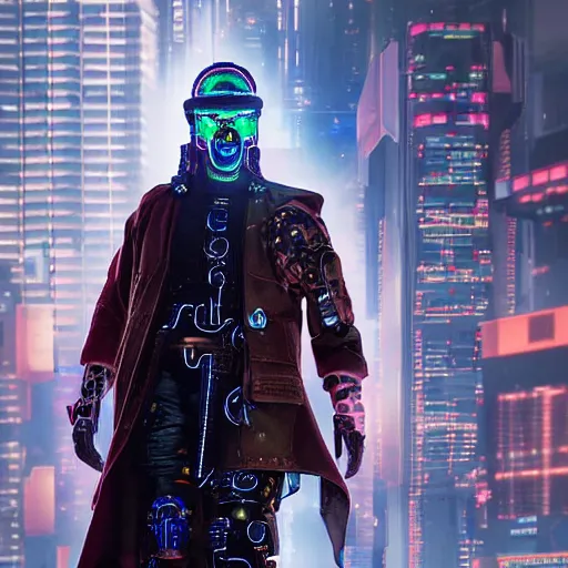 Richard Wilson as Cyberpunk Gaius | Stable Diffusion | OpenArt