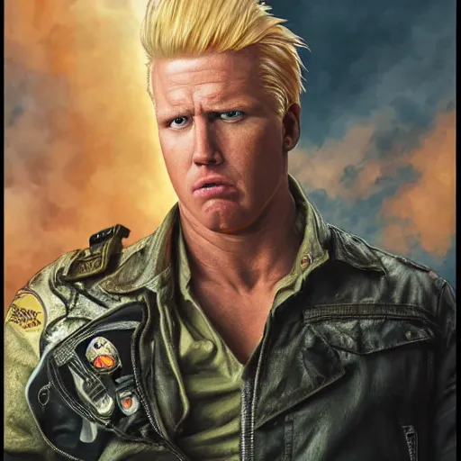 jake busey as guile from street fighter, ultra | Stable Diffusion | OpenArt