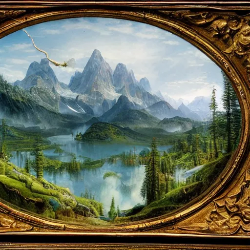 a beautiful and highly detailed matte painting of an | Stable Diffusion ...