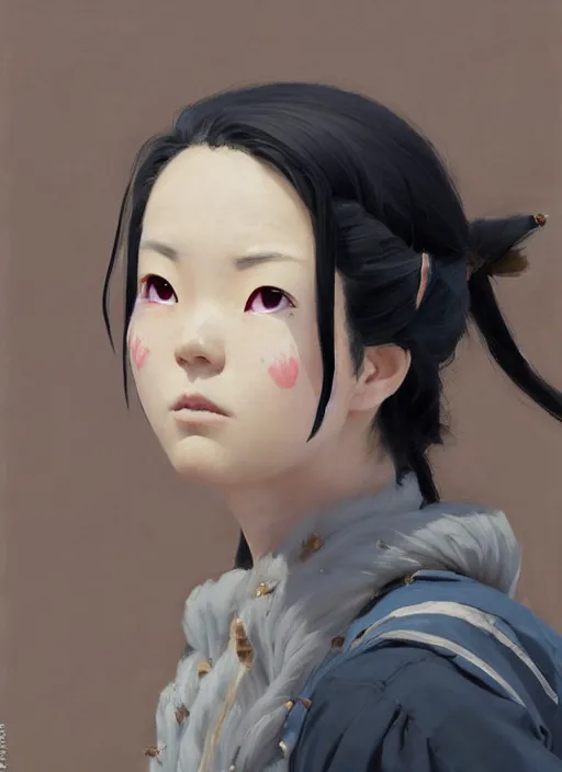portrait of Nezuko Kamado from Demon Slayer Anime, | Stable Diffusion ...