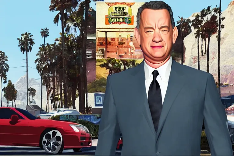 tom hanks on a gta v loading screen | Stable Diffusion | OpenArt