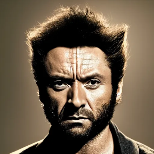 the wolverine portrait picture by yousuf karsh, golden | Stable ...
