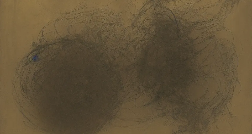 Mech robot. By (Rembrandt painting(100)(fractal | Stable Diffusion ...