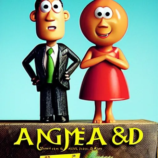God and the host of angels depicted as demented Pixar | Stable ...