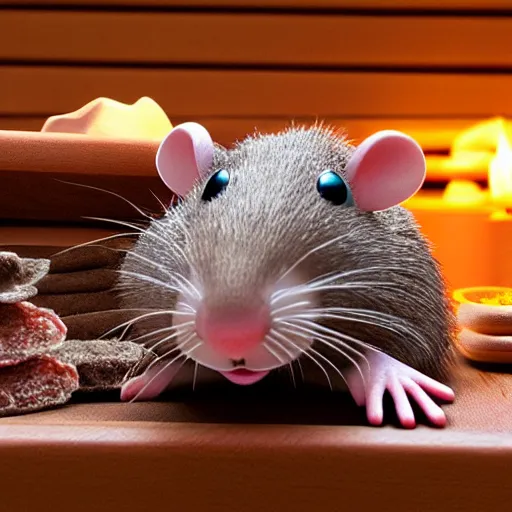 ”rat in finnish sauna made by pixar” | Stable Diffusion | OpenArt