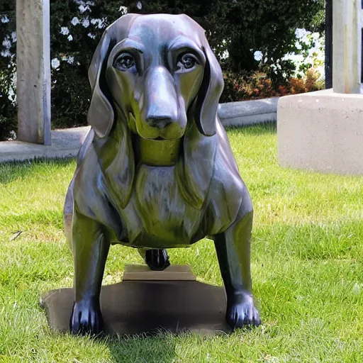 an art-deco dog monument | Stable Diffusion | OpenArt