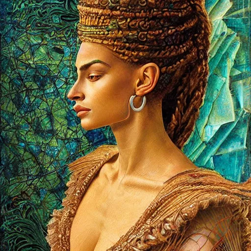 intricate detail, hyper detail, nefertiti, african | Stable Diffusion ...