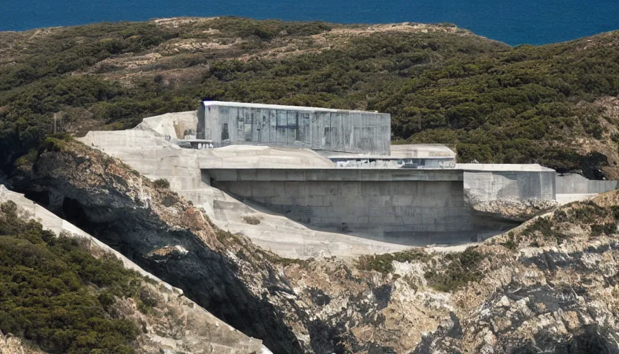 military base perched on a cliff overlooking a | Stable Diffusion | OpenArt