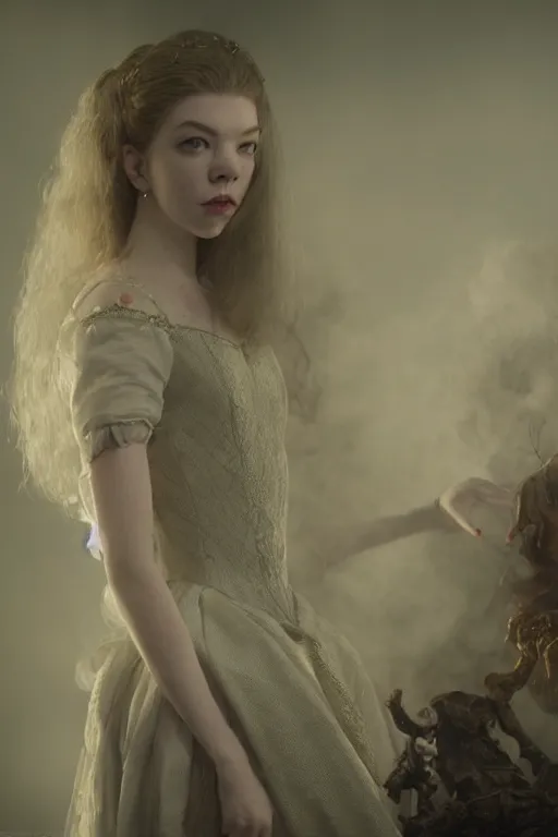 3 5 mm colour, anya taylor joy, evil princess, | Stable Diffusion | OpenArt