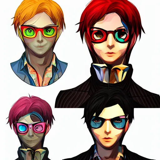 guy character in mask made in persona style highly | Stable Diffusion ...