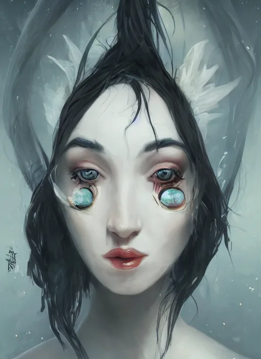 a beautiful, unique, strange, mysterious woman, | Stable Diffusion | OpenArt