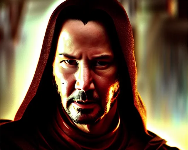 keanu reeves as cyberpunk shiva knight, atmospheric | Stable Diffusion ...