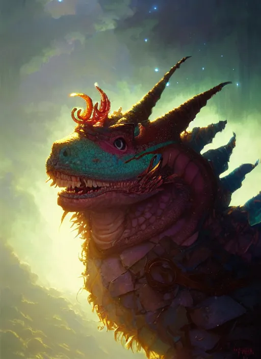 Highly detailed portrait of Puff the magic dragon, | Stable Diffusion ...