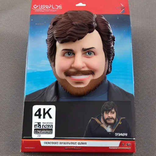 Jontron action figure in its package, 4k, highly | Stable Diffusion ...