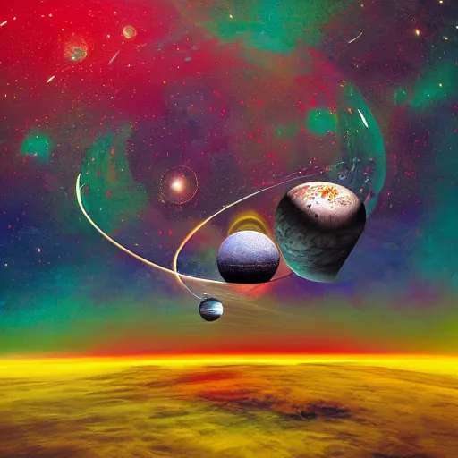 Liminal space in outer space, album cover art | Stable Diffusion | OpenArt