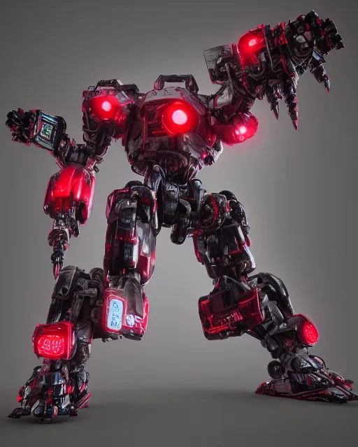 cyberpunk mecha bull with glowing red eyes, hyper | Stable Diffusion ...
