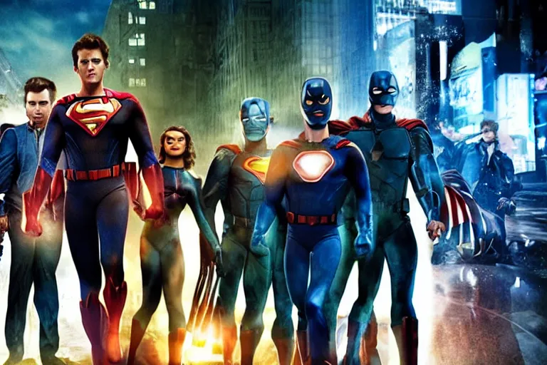 movie superhero team legion closeup, DC Marvel | Stable Diffusion | OpenArt