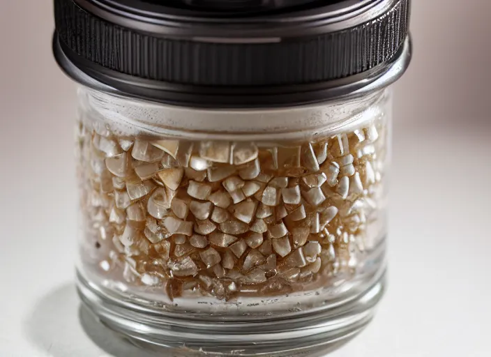 dslr photograph of a jar filled with human teeth, 8 5 | Stable ...