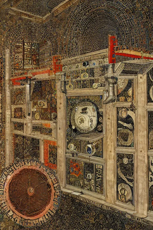 Ramon Llull' s Thinking Machine, the Lullian Art as a | Stable Diffusion