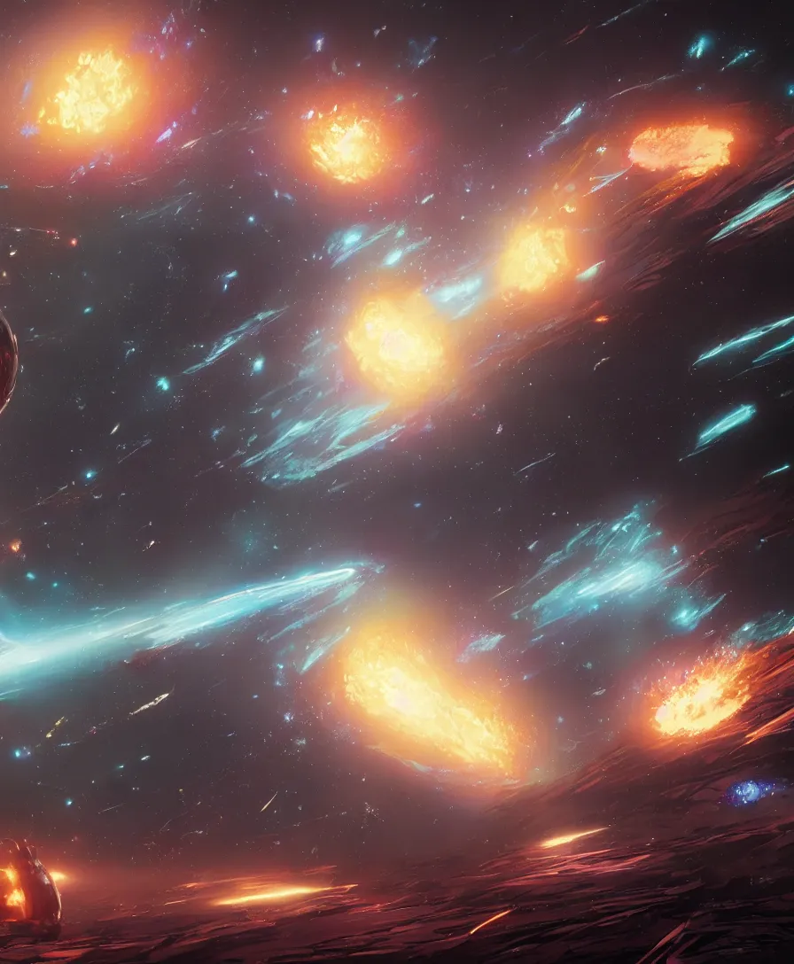 long view galaxy planet exploding, art by greg | Stable Diffusion | OpenArt