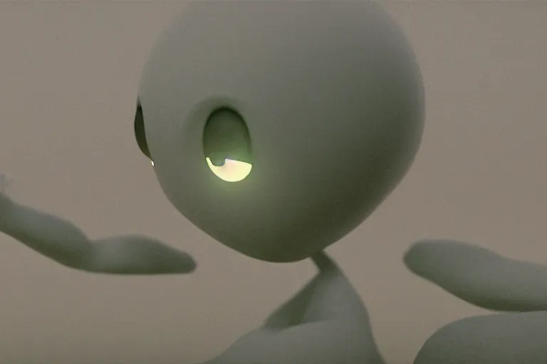 vfx movie scene closeup adorable little baby alien | Stable Diffusion ...