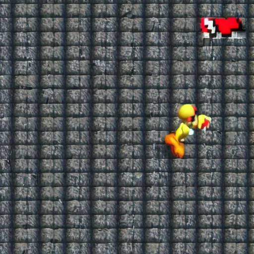 A skeleton in the game Super Mario 64 | Stable Diffusion | OpenArt