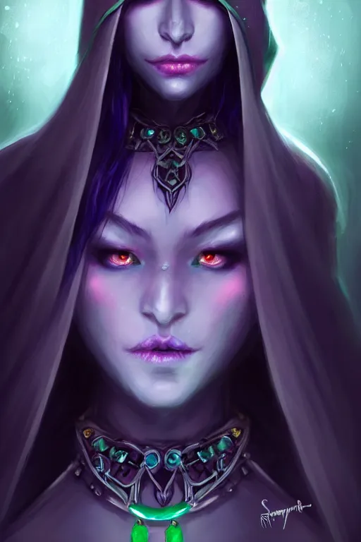 realistic character concept portrait art of a female | Stable Diffusion ...