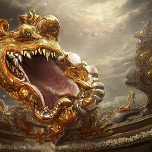 Epic rococo painting cute mimic, ultra-detailed. | Stable Diffusion ...
