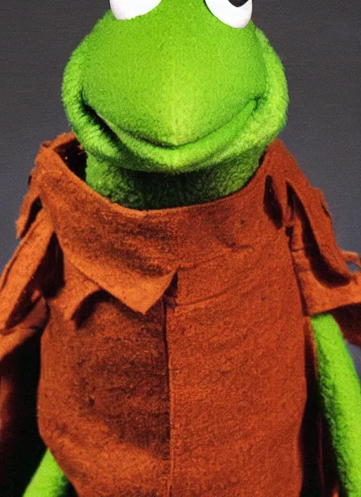 muppet kermit the frog, grainy 1940’s WWII military | Stable Diffusion ...