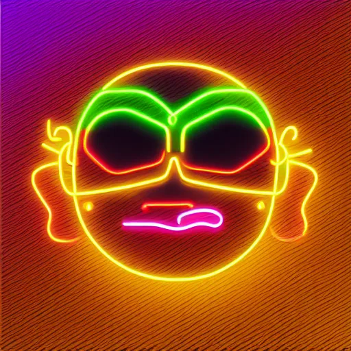 2d neon vector art of David Bowey | Stable Diffusion | OpenArt