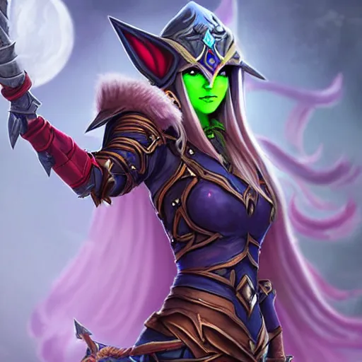 lady sylvanas windrunner | Stable Diffusion | OpenArt