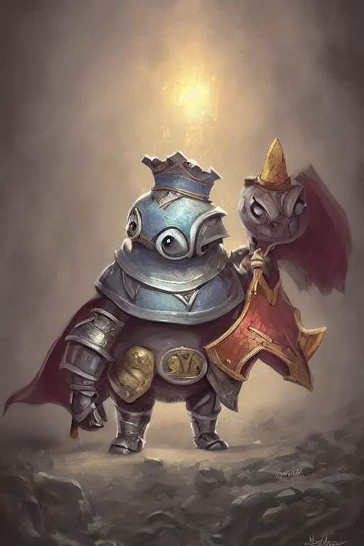 cute little anthropomorphic pug knight wearing a cape | Stable ...