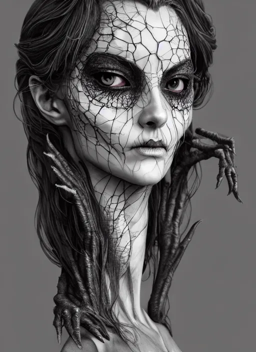 full body portrait of a headless witch. detailed face, | Stable Diffusion