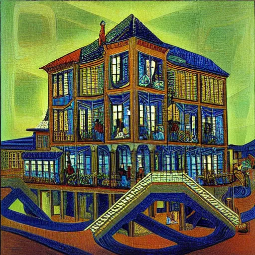 painting of software recursion by mc escher and van | Stable Diffusion | OpenArt