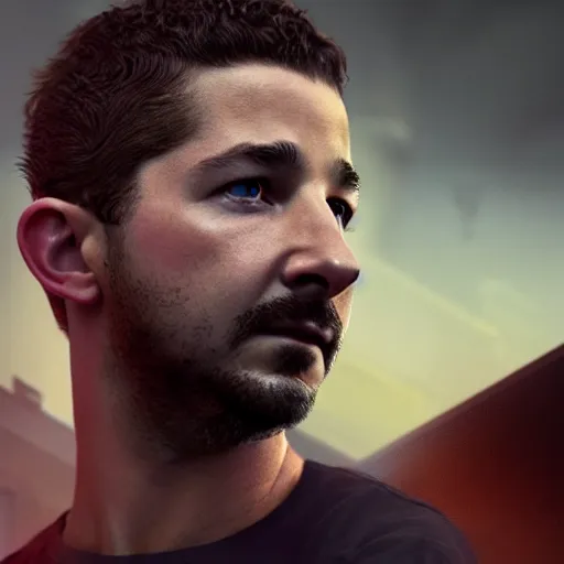 epic cinematic film still of shia labeouf in blade | Stable Diffusion ...