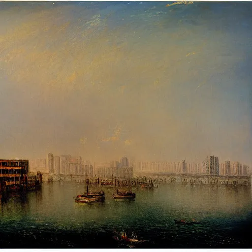 Shanghai, China, Turner | Stable Diffusion