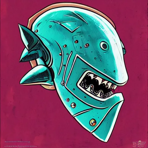 biopunk shark mask link from fallout : new vegas, | Stable Diffusion ...