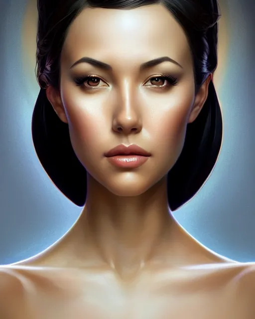 symmetry portrait of jodi arias angel, glam, deco, | Stable Diffusion ...