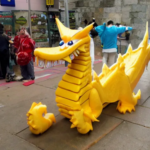 cheese dragon | Stable Diffusion