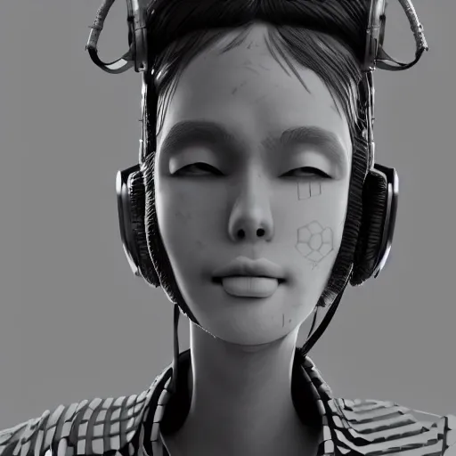 RPG character concept art, cyberpunk musician wearing | Stable ...