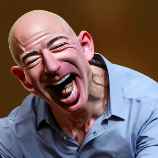 extreme silly face championship jeff bezos winning | Stable Diffusion ...