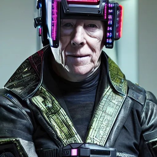 Richard Wilson as Cyberpunk Gaius | Stable Diffusion | OpenArt