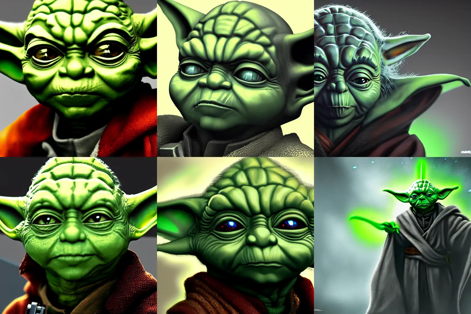 Yoda In Warhammer 40k Portrait 4k Resolution Highly Stable