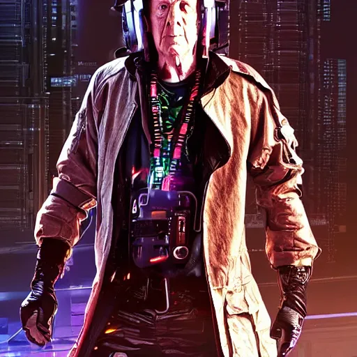 Richard Wilson as Cyberpunk Gaius | Stable Diffusion | OpenArt